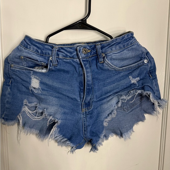Love Tree | Shorts | Love Tree Frayed Blue Jean Shorts | Poshmark